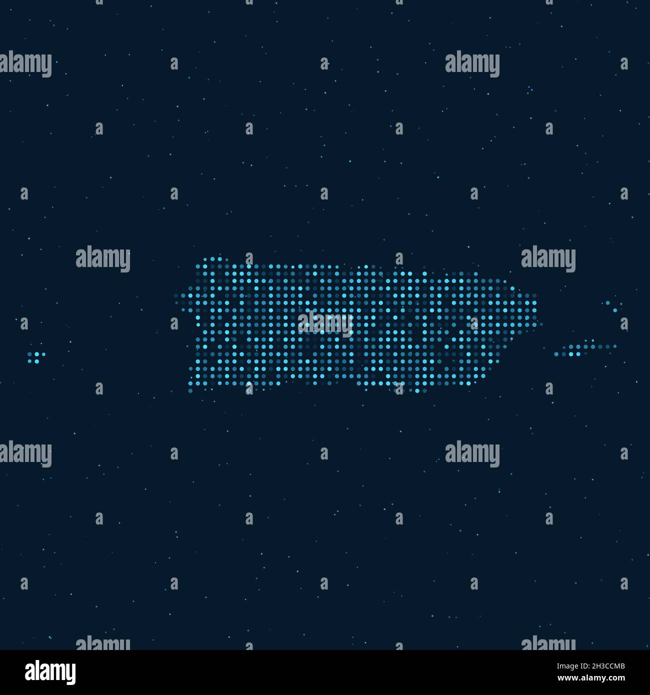 Puerto rico vector map hi-res stock photography and images - Alamy