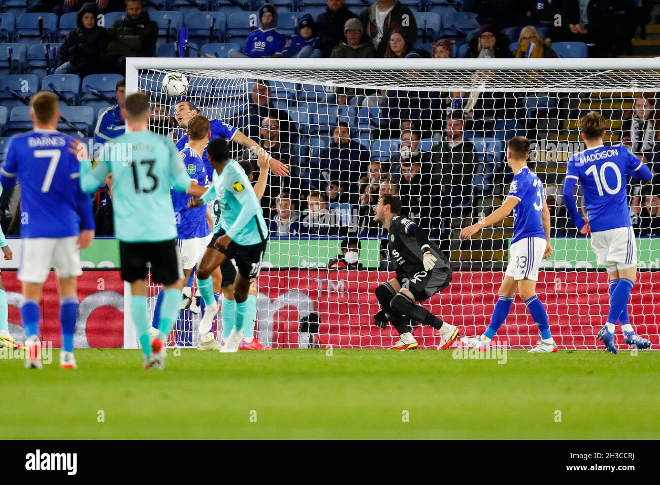 27th October 2021; King Power Stadium, Leicester, Leicestershire ...