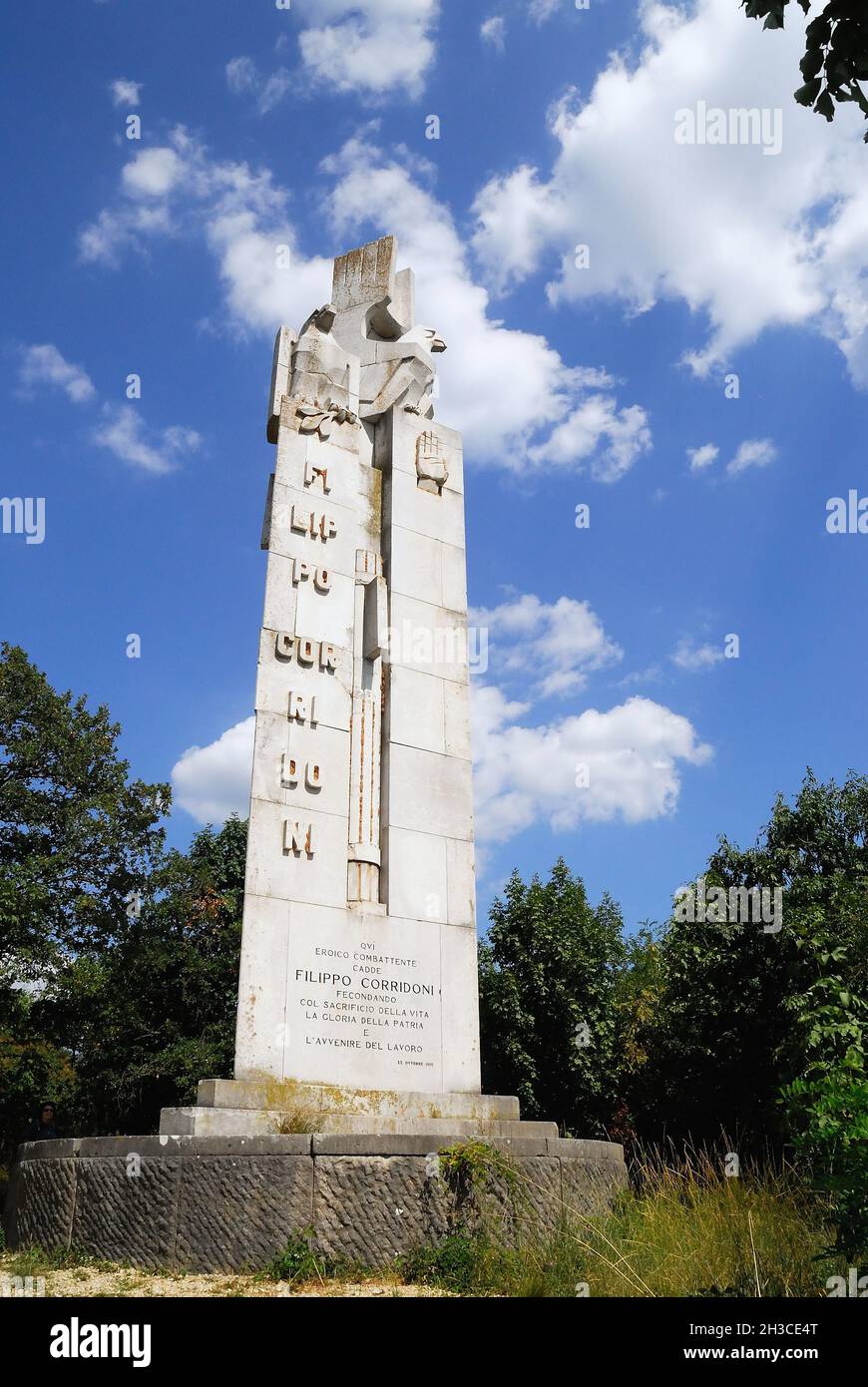 WWI, San Martino del Carso, Friuli Venezia Giulia, Italy. Near the ...