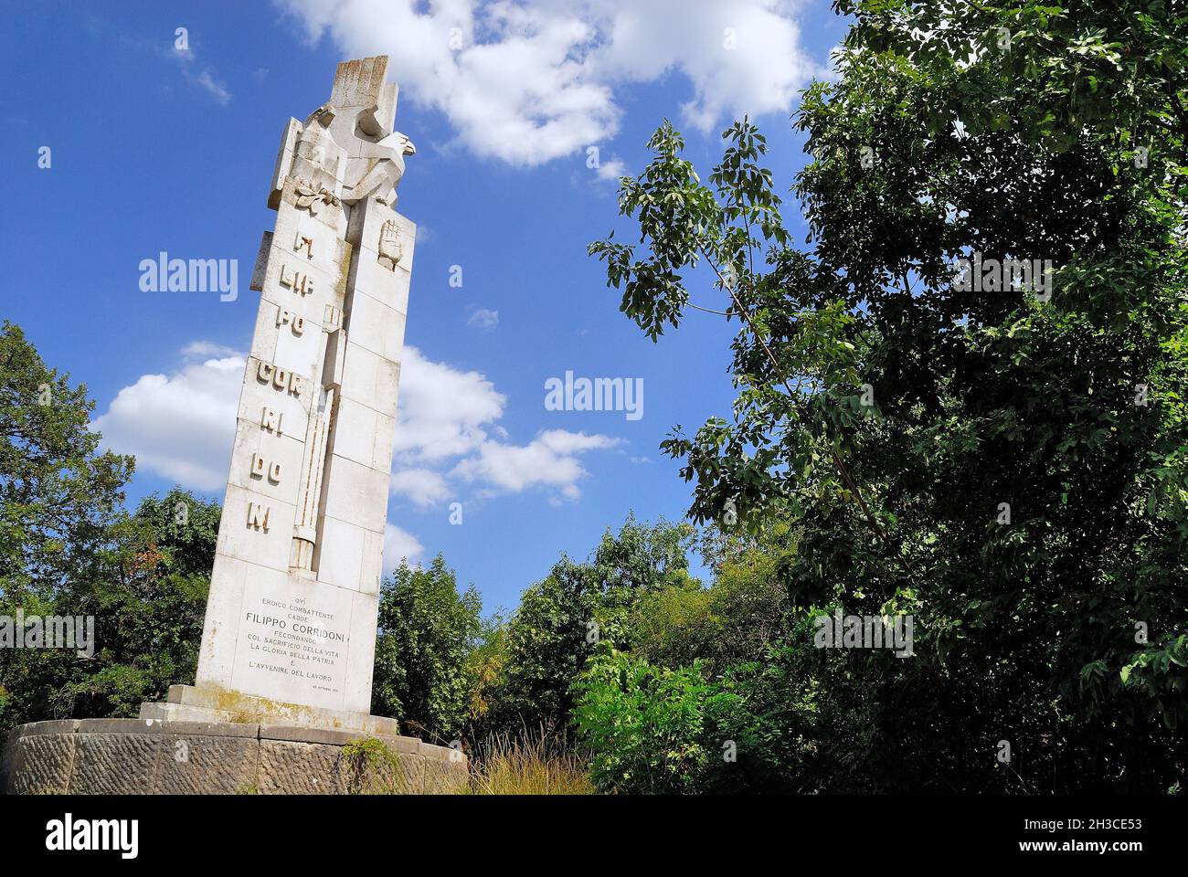 WWI, San Martino del Carso, Friuli Venezia Giulia, Italy. Near the ...