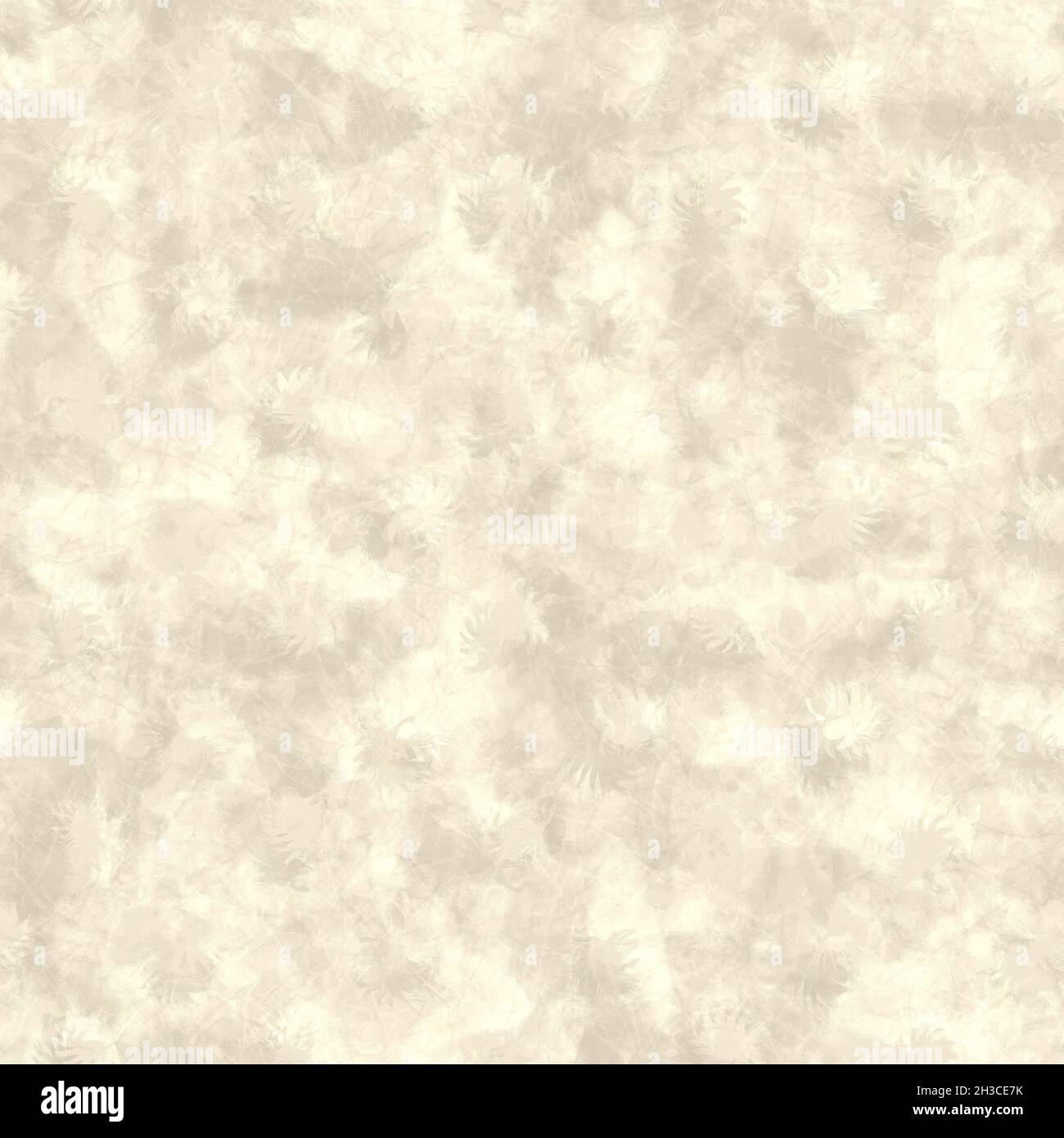 Cream beige mottled rice paper texture with patterned inclusions ...