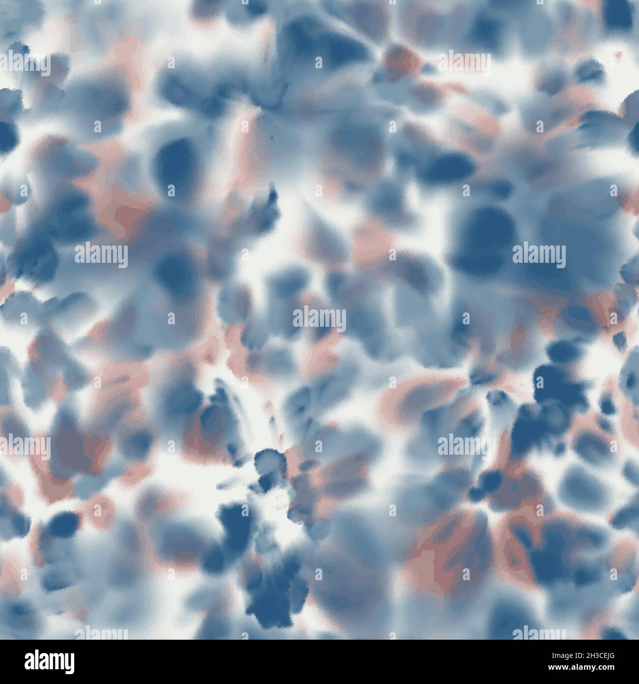Seamless vector cloudy tie dye pastel surface pattern design for print ...