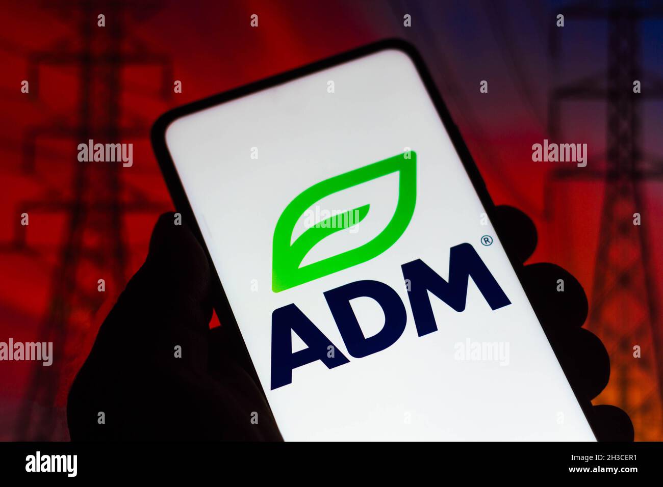 In this photo illustration the Archer Daniels Midland Company (ADM ...