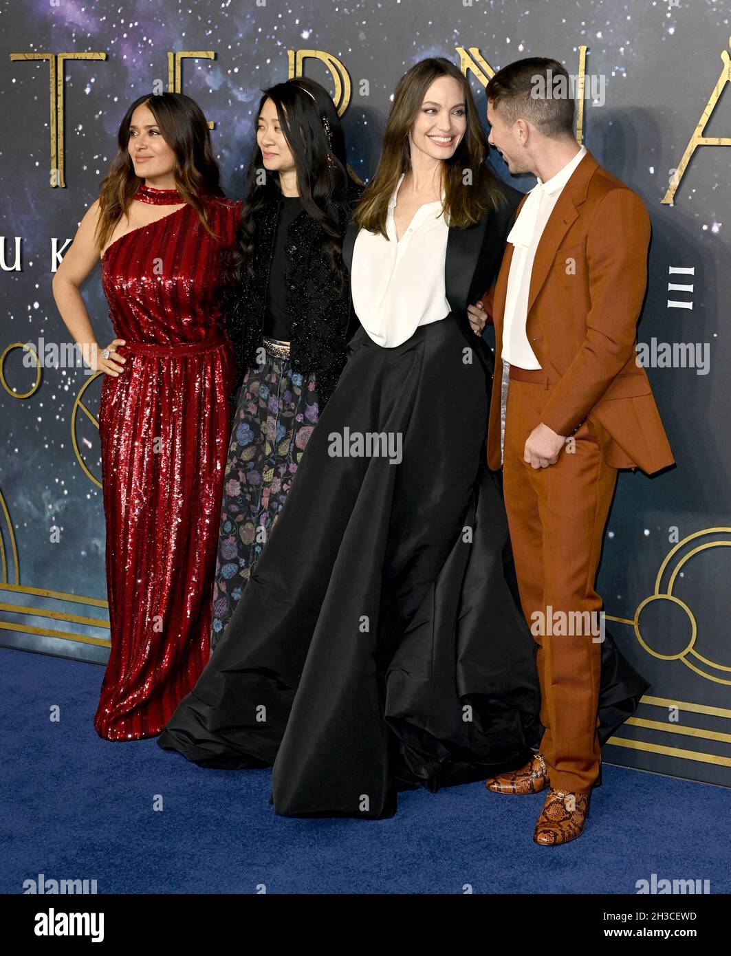 Photo Must Be Credited ©Alpha Press 079965 27/10/2021 Salma Hayek Chloe ...