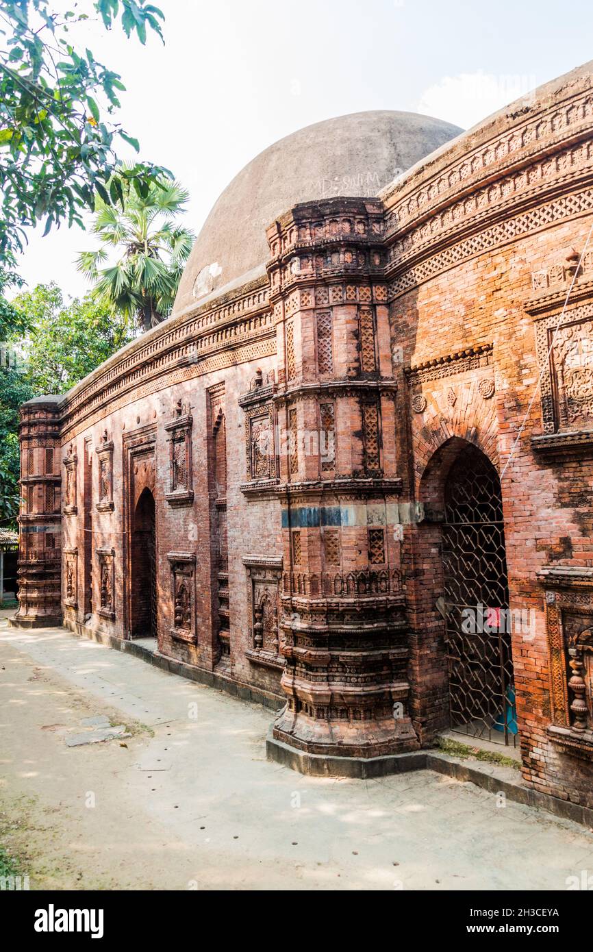 Ancient Khania Dighi Khaniadighi mosque in Sona Masjid area, Bangladesh ...