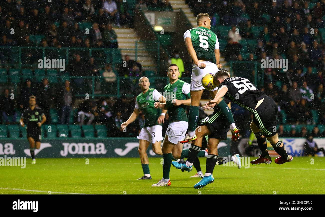 Easter Road, Edinburgh, UK. 27th Oct, 2021. Scottish Premier League ...