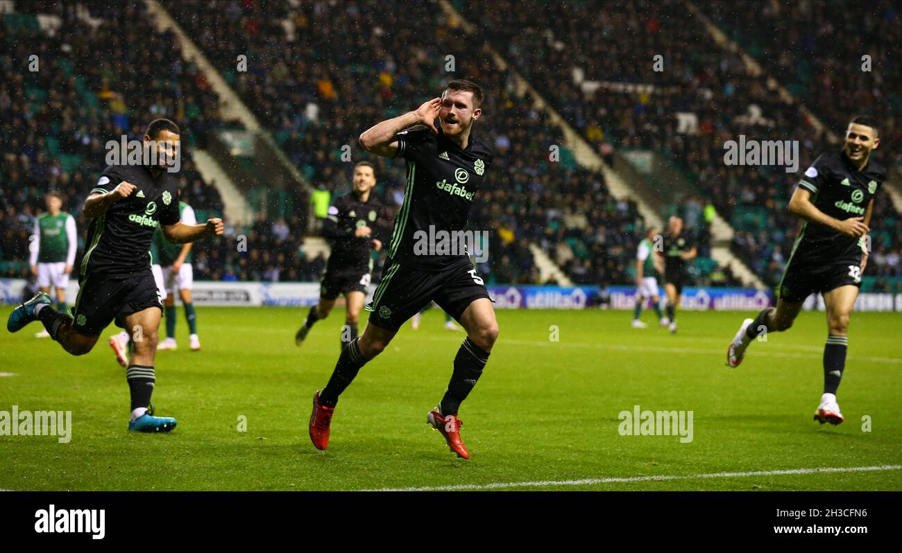Easter Road, Edinburgh, UK. 27th Oct, 2021. Scottish Premier League ...