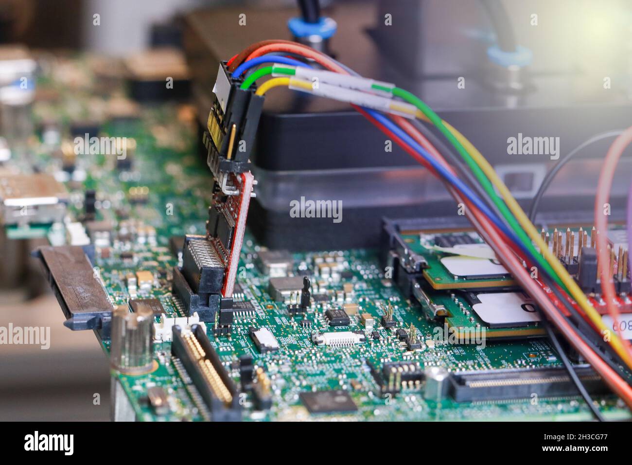 Electronic circuit board chips processor. Green PCB Component Stock ... Electronic circuit board chips processor. Green PCB Component Stock ...