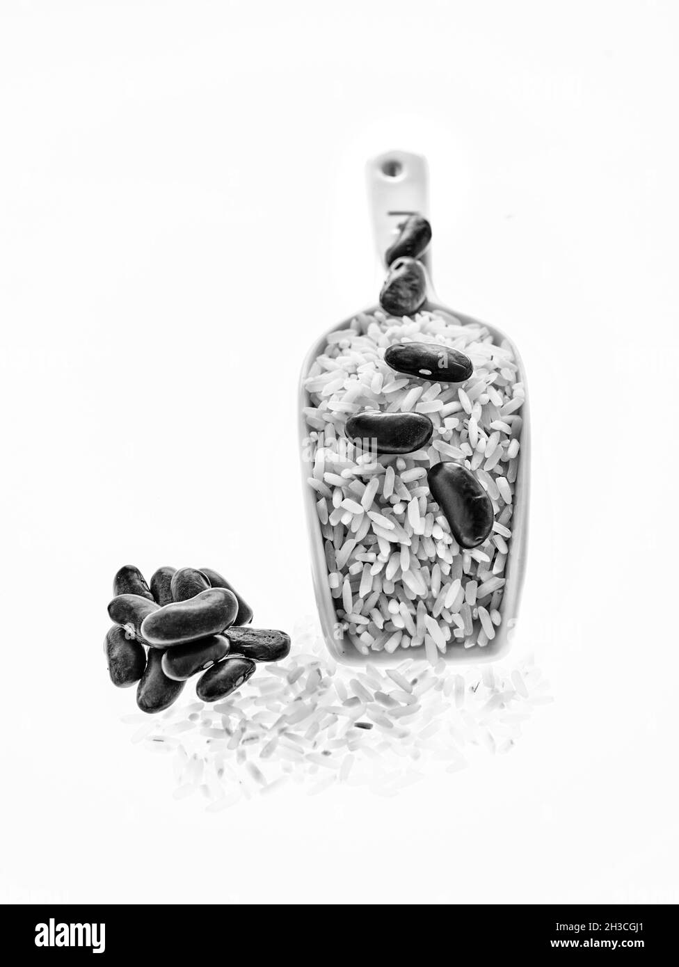 Cooked rajma Black and White Stock Photos & Images - Alamy