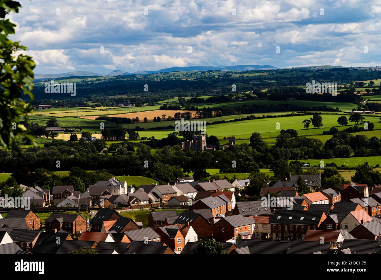 A view of a new estate in the town of Penrith the gateway to the ...