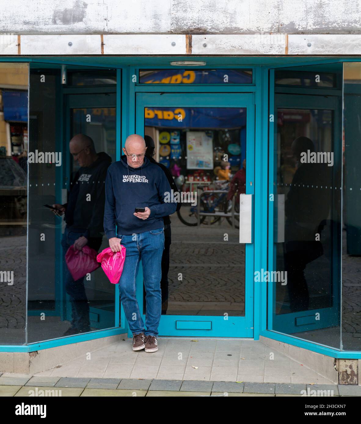 Shopping street in elgin hi-res stock photography and images - Alamy