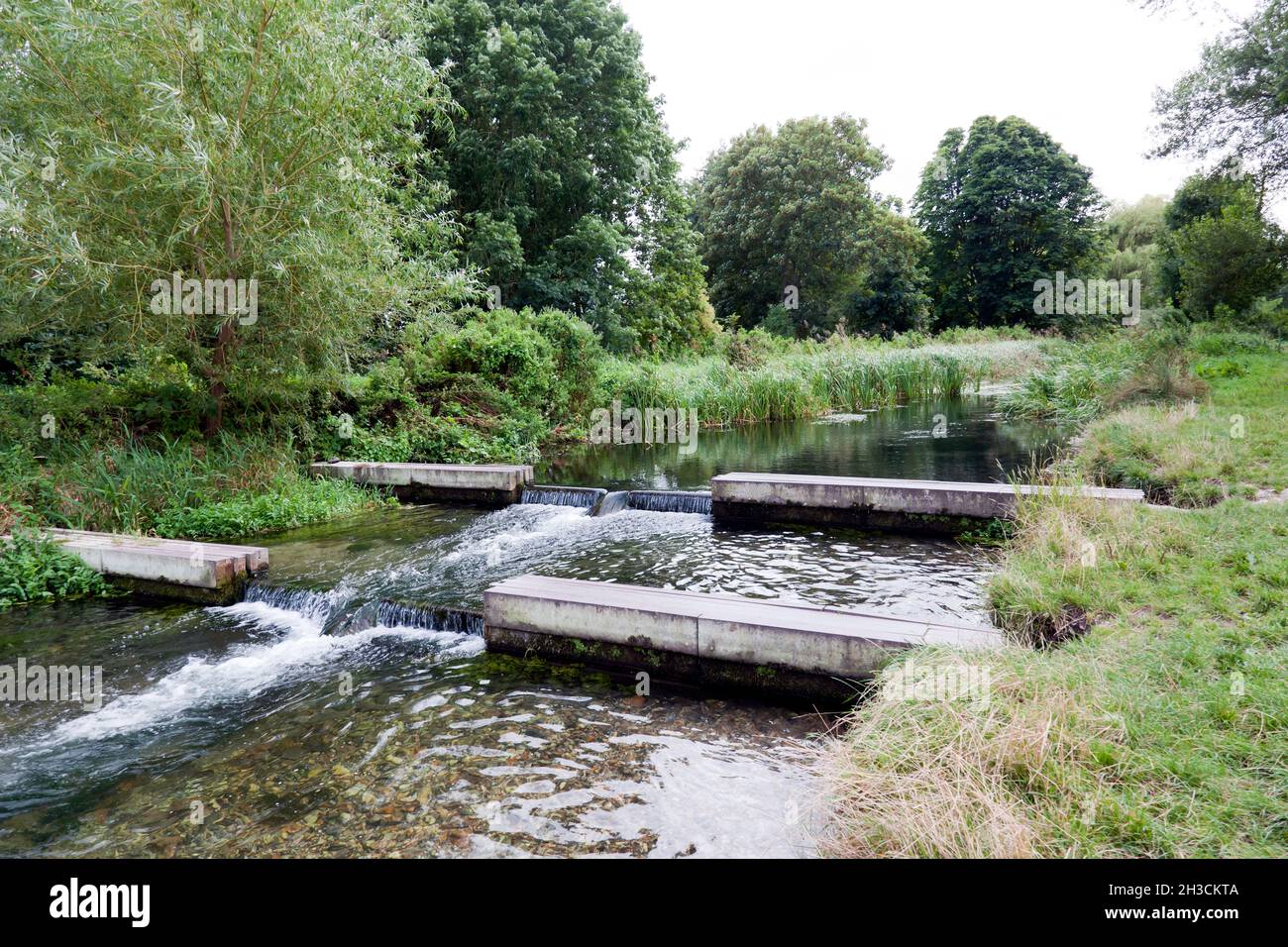 Weir on a stream hi-res stock photography and images - Alamy