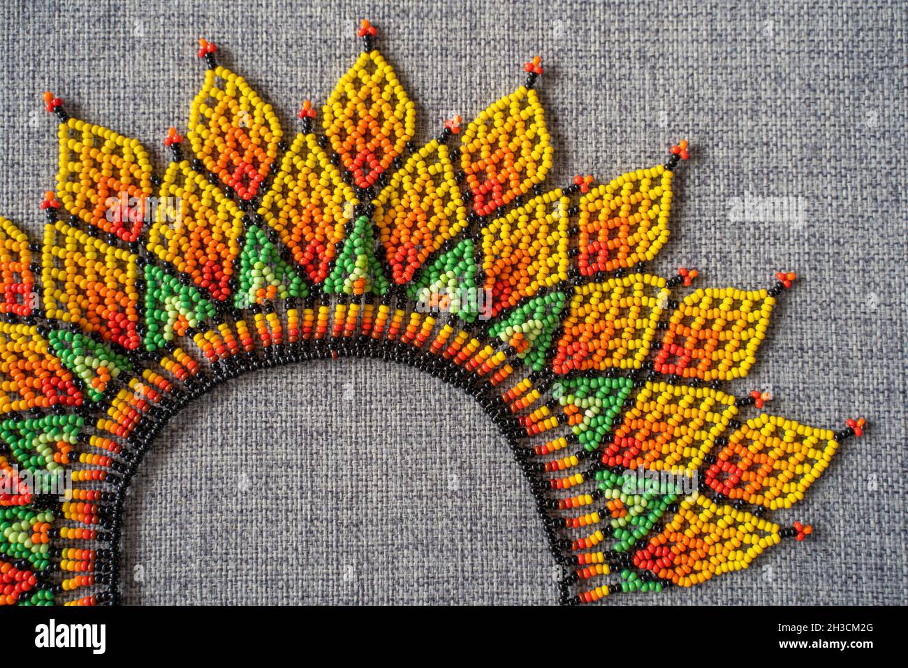 Pearl craftsmanship, traditional of the indigenous communities of ...