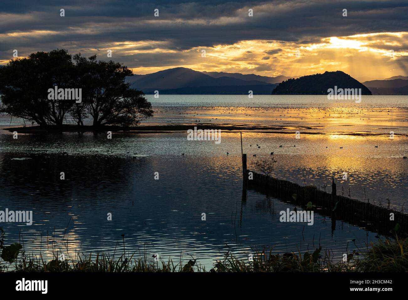 Lake Biwa - Situated in the center of Shiga Prefecture the lake takes ...