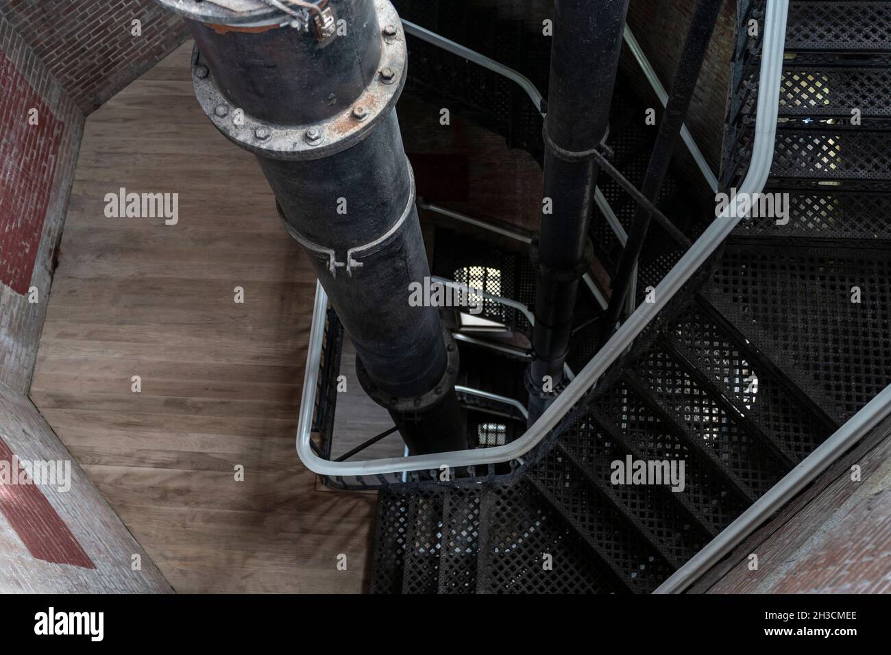 New York, NY - October 27, 2021: Interior view of restored Highbridge ...