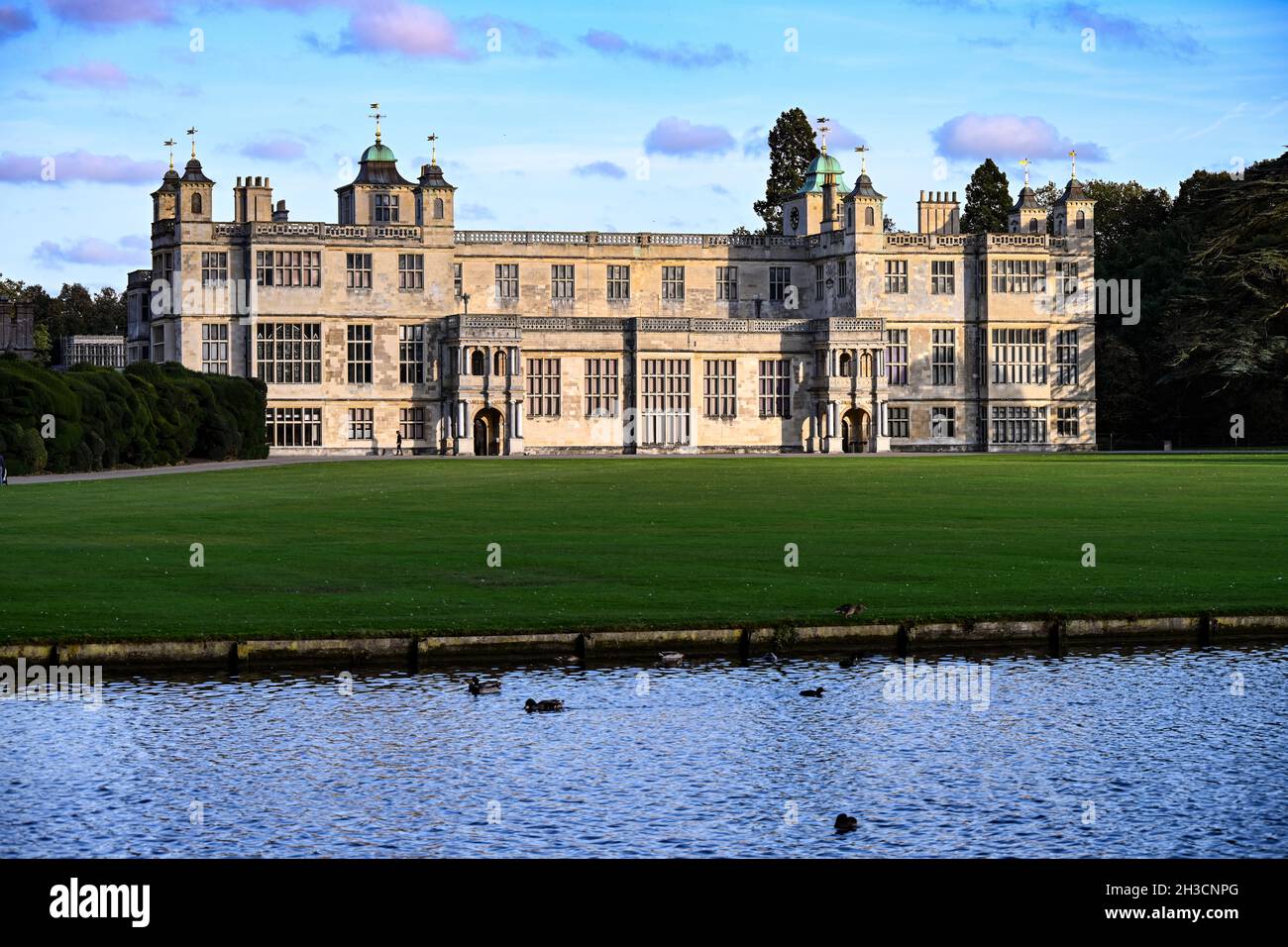 Audley End House Autumn Stock Photo - Alamy