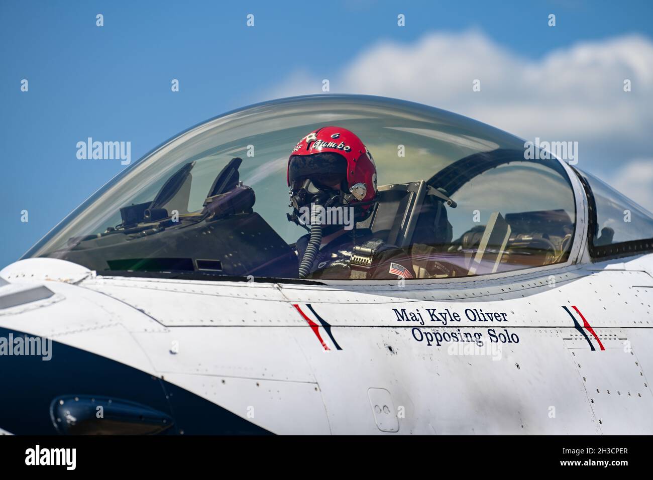 Maj. Kyle Oliver, United States Air Force Air Demonstration Squadron ...