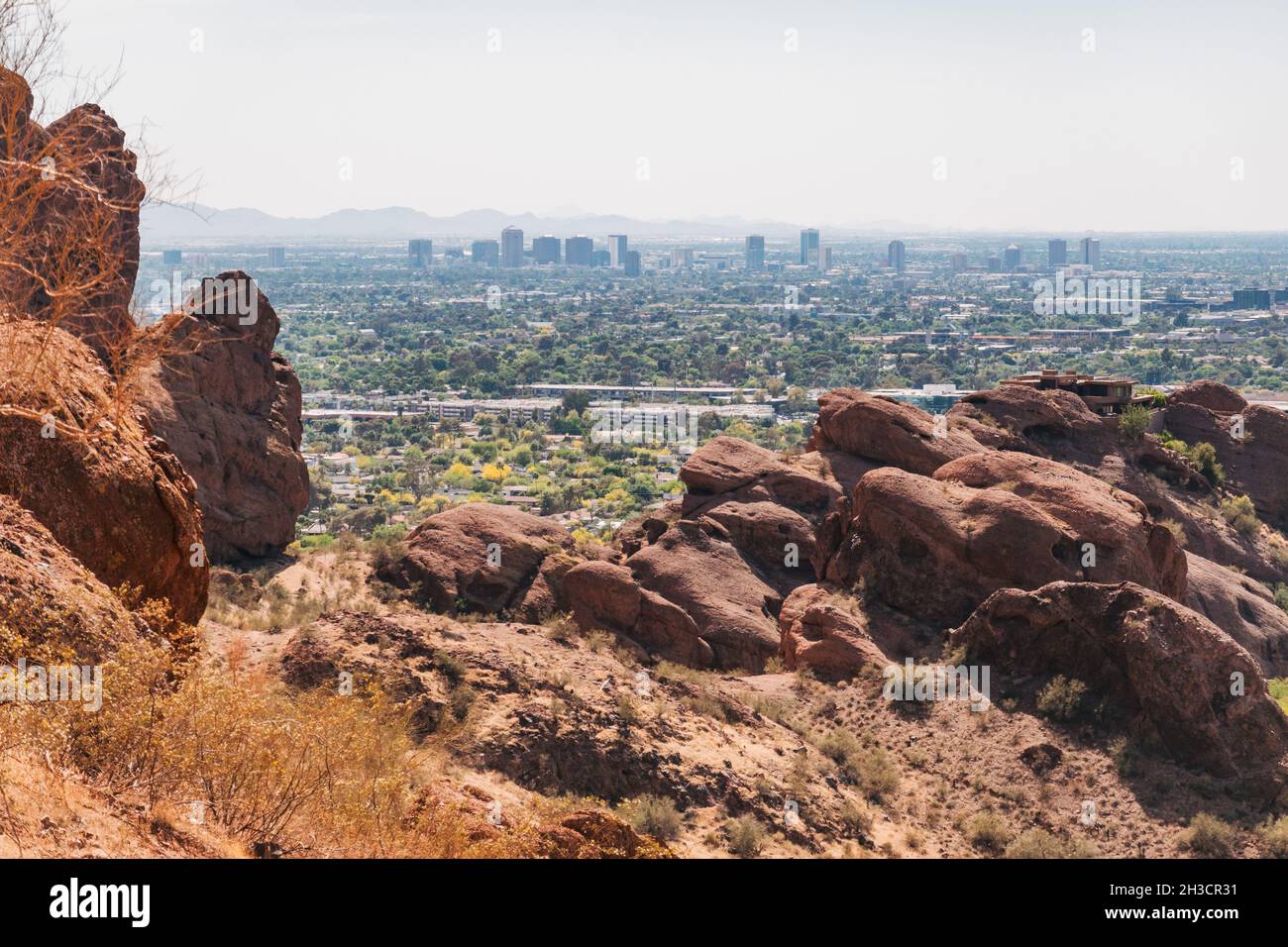 Downtown phoenix skyline hi-res stock photography and images - Alamy