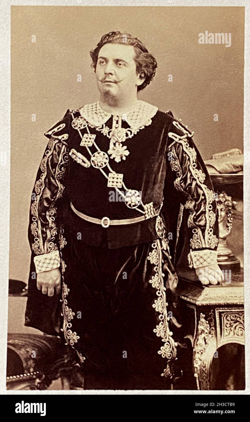 1868 ca, Paris , FRANCE : The celebrated french Operatic singer ...