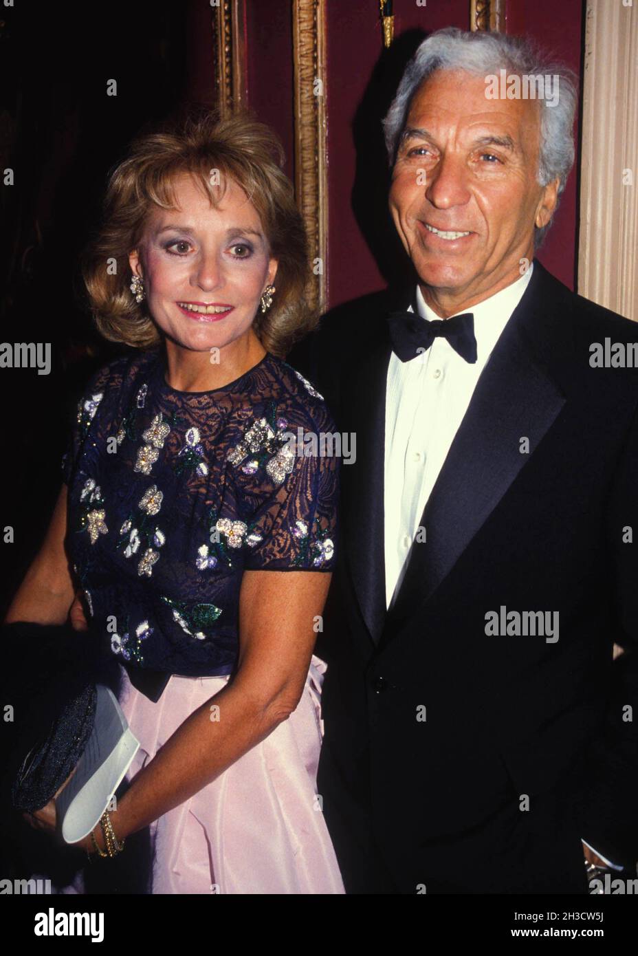 Barbara Walters Merv Adelson 1989 Photo by Adam Scull/PHOTOlink Stock ...