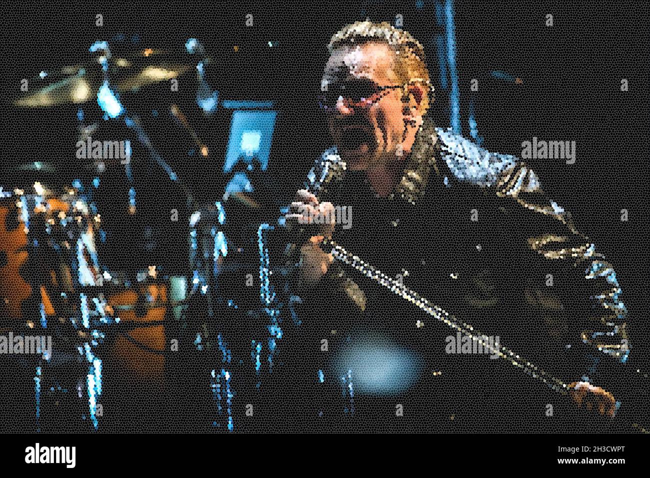 U2 bono 1976 hi-res stock photography and images - Alamy