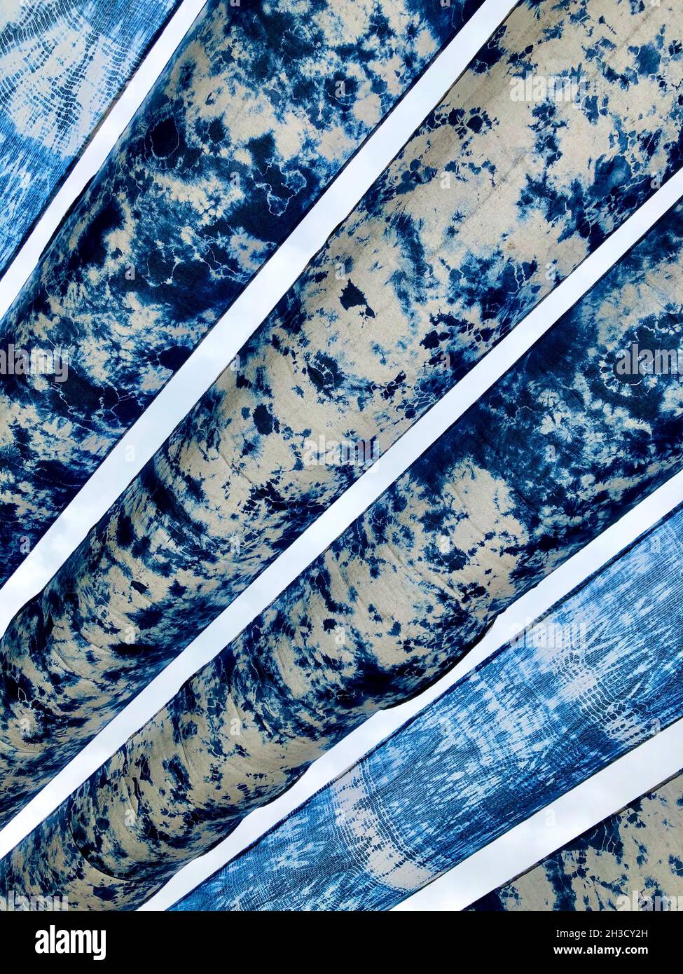 Dali Fabric Pattern Stock Photo - Alamy