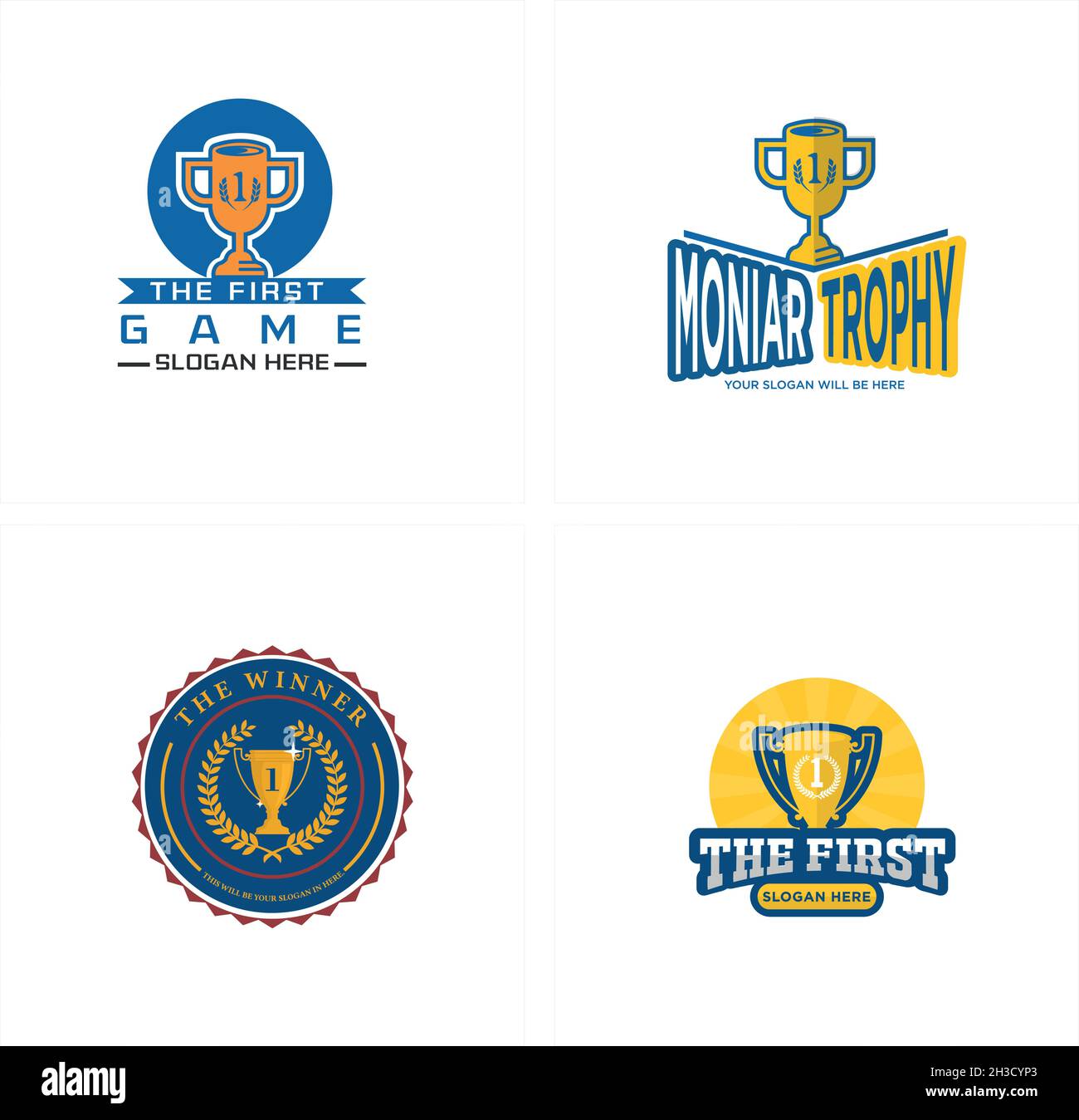 Badge champion Stock Vector Images - Alamy