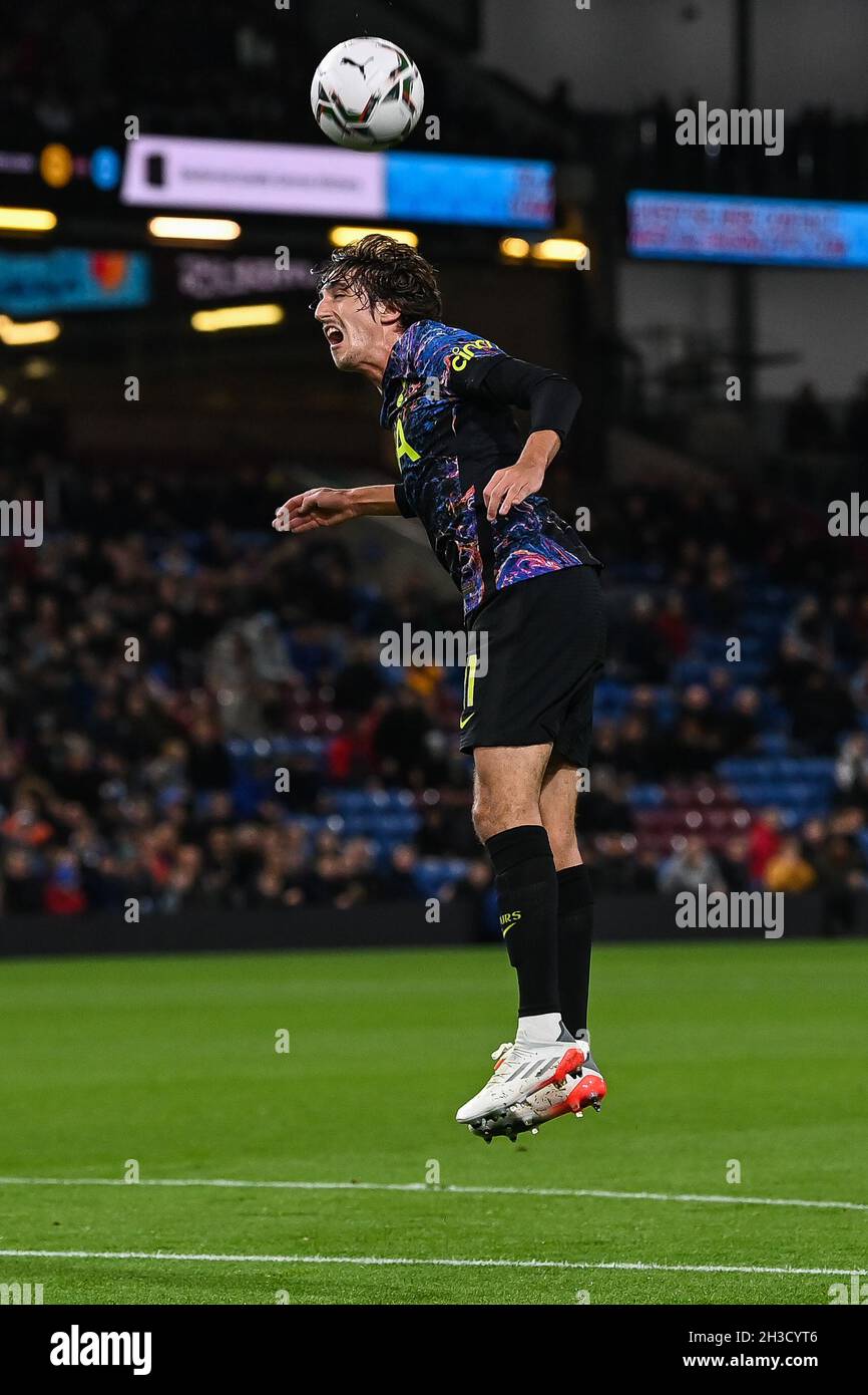 Bryan Gil #11 of Tottenham Hotspur headers the ball Stock Photo - Alamy