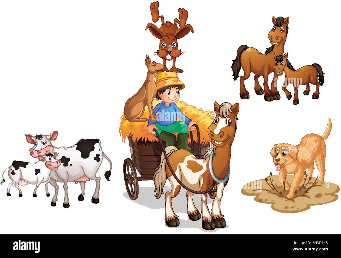 Farm Animals Clipart Horse