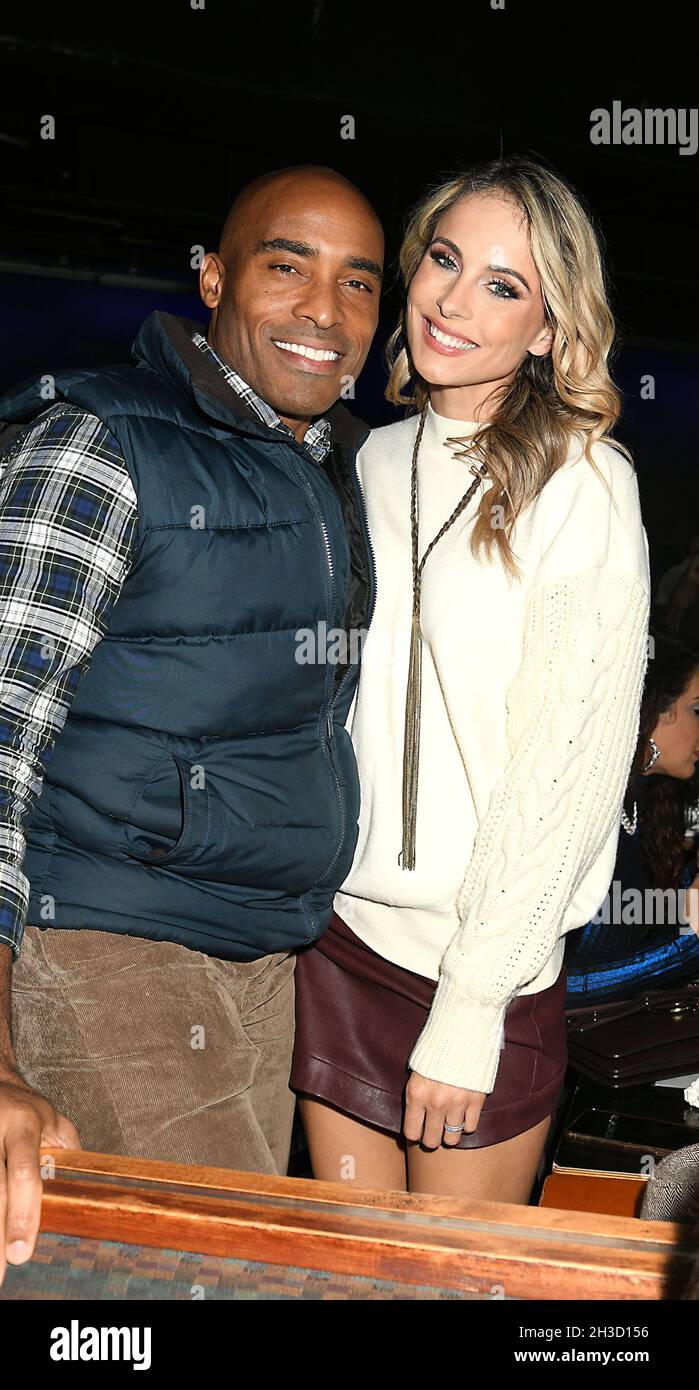 Tiki Barber and wife Traci Lynn Johnson, who is going to be a new ...