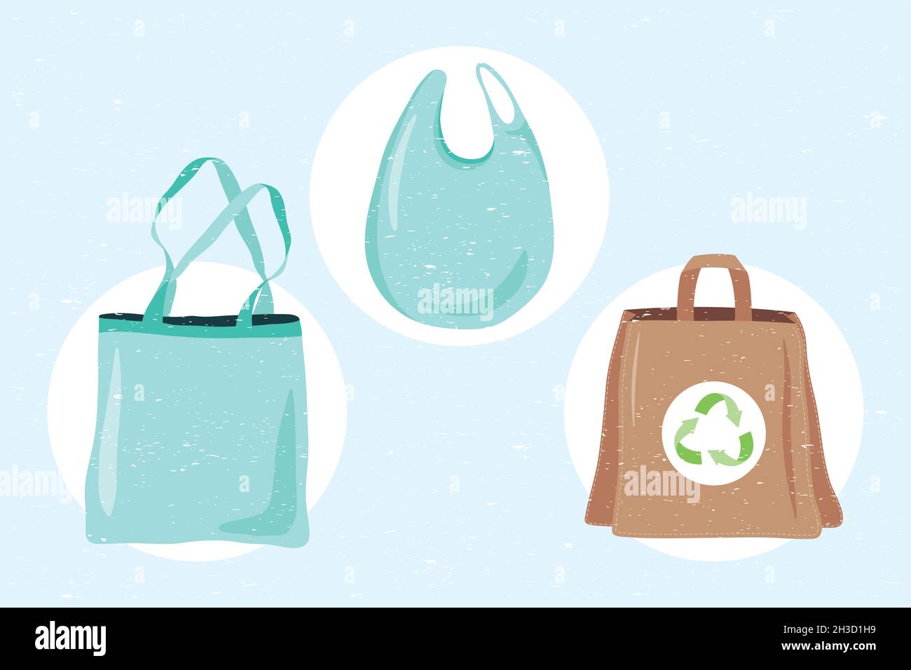 less plastic set three icons Stock Vector Image & Art - Alamy