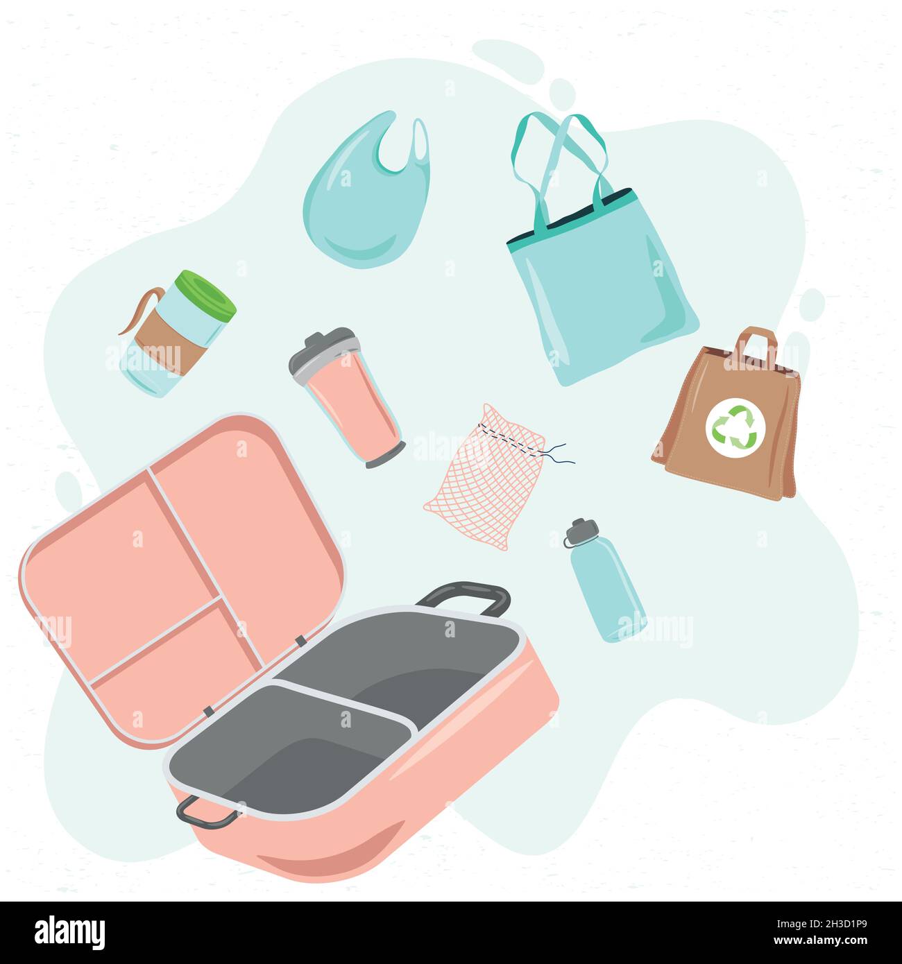 eight less plastic set icons Stock Vector Image & Art - Alamy
