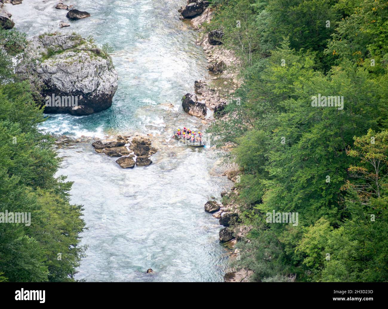 Durmitor,Montenegro-September 8th 2019: Beneath the high Tara Canyon ...
