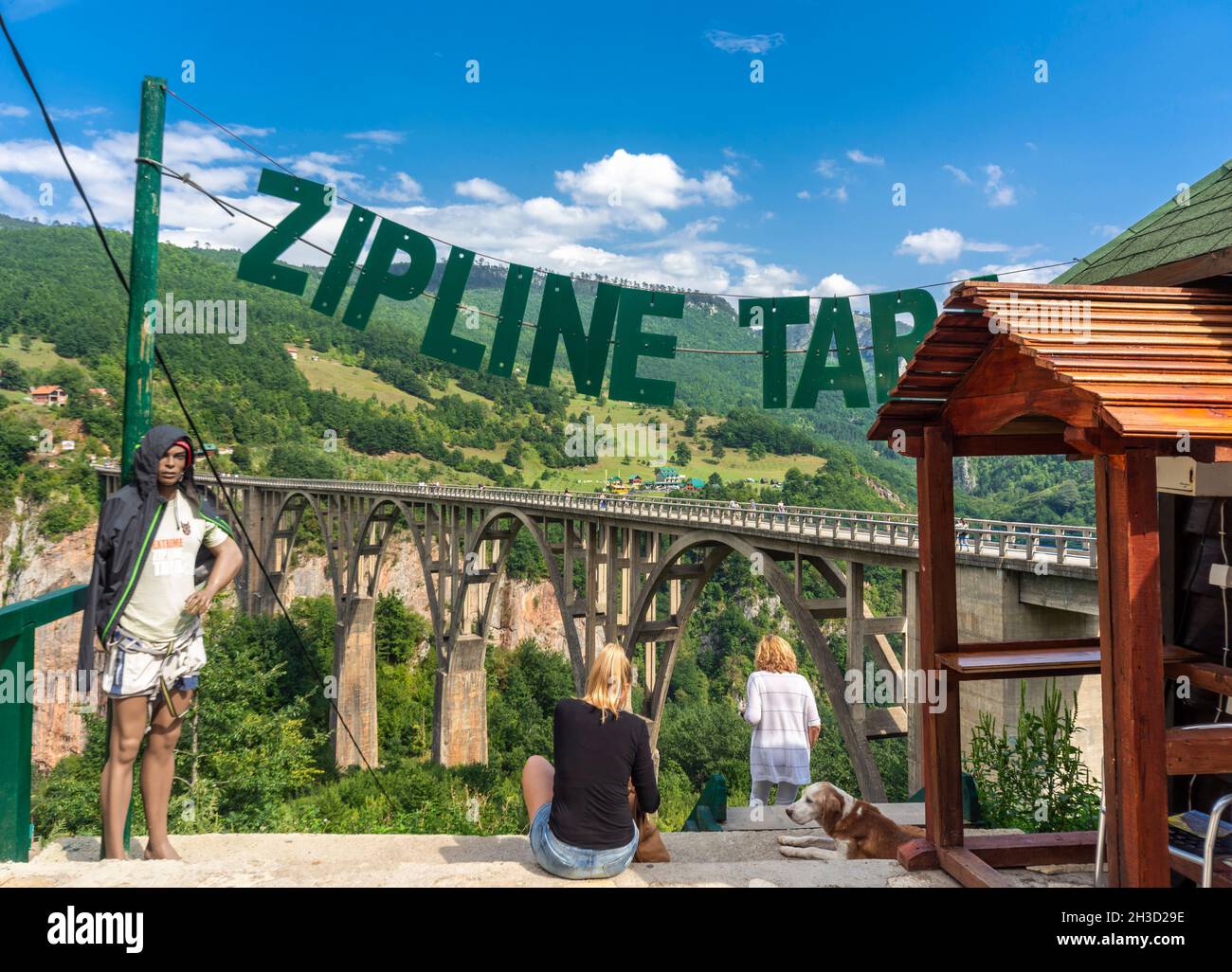 Montenegro tara bridge hi-res stock photography and images - Alamy