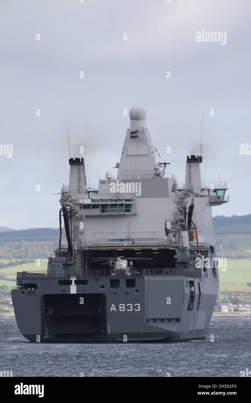 HNLMS Karel Doorman (A833), a Karel Doorman-class Joint Support Ship ...