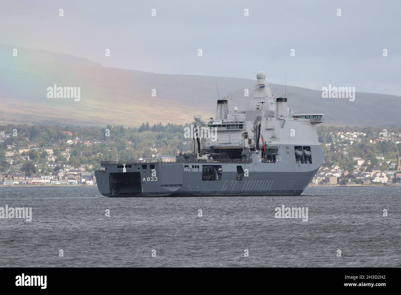 HNLMS Karel Doorman (A833), a Karel Doorman-class Joint Support Ship ...