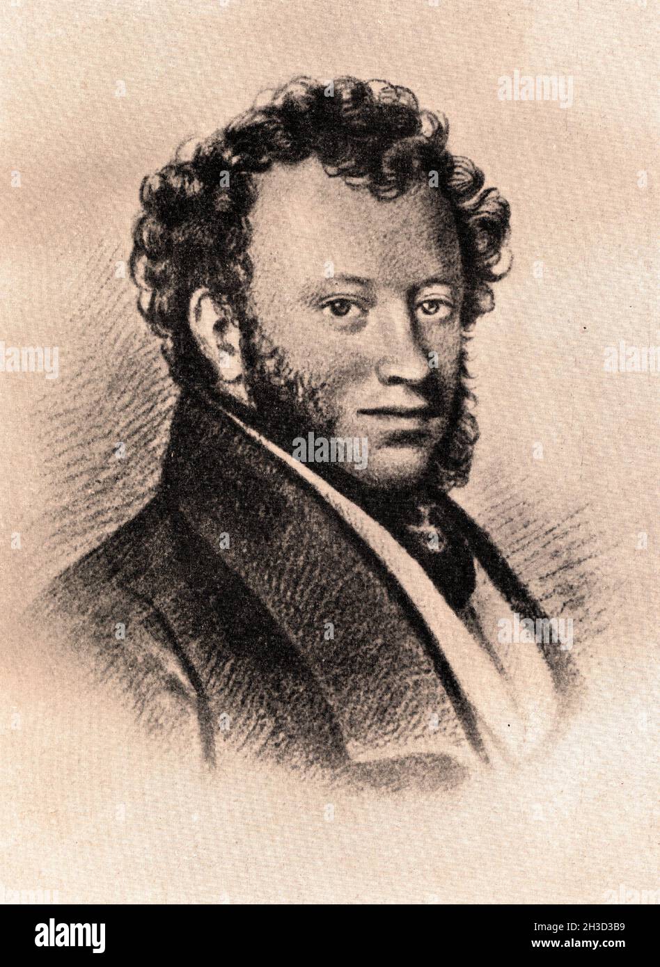 Aleksandr Sergeevich Pushkin,russian poet,(1799-1837 Stock Photo - Alamy