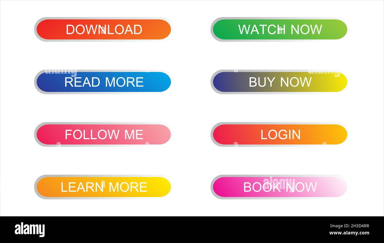 Infographic buttons Stock Vector Images - Alamy