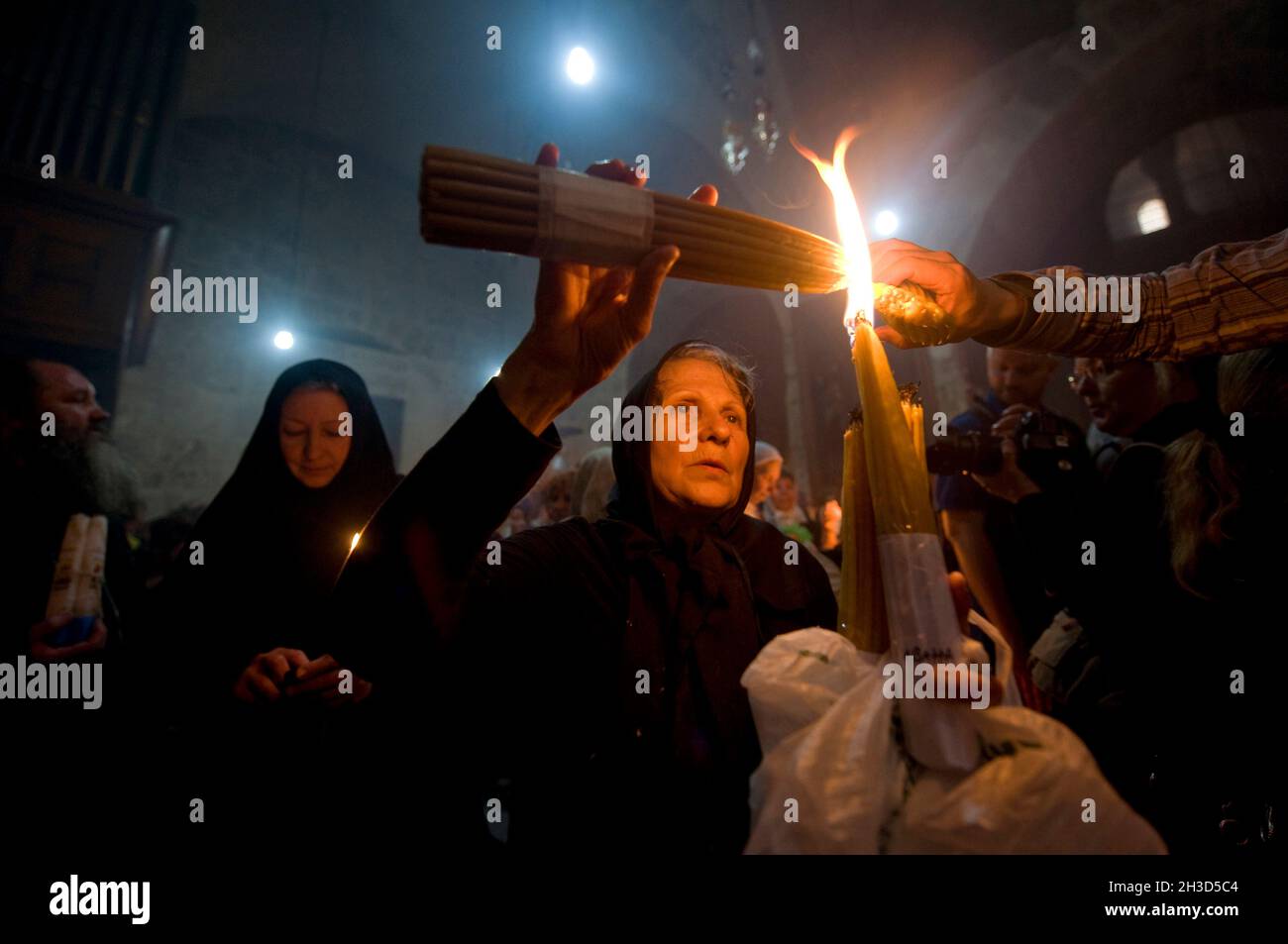Holy fire sepulchre jerusalem hi-res stock photography and images - Alamy