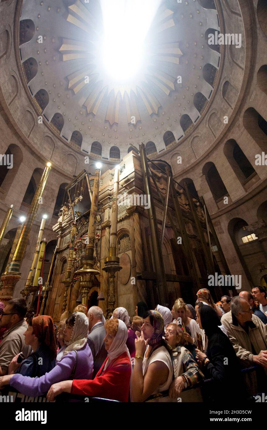 ISRAEL. JERUSALEM. UNESCO WORLD HERITAGE SITE. CHURCH OF THE HOLY ...