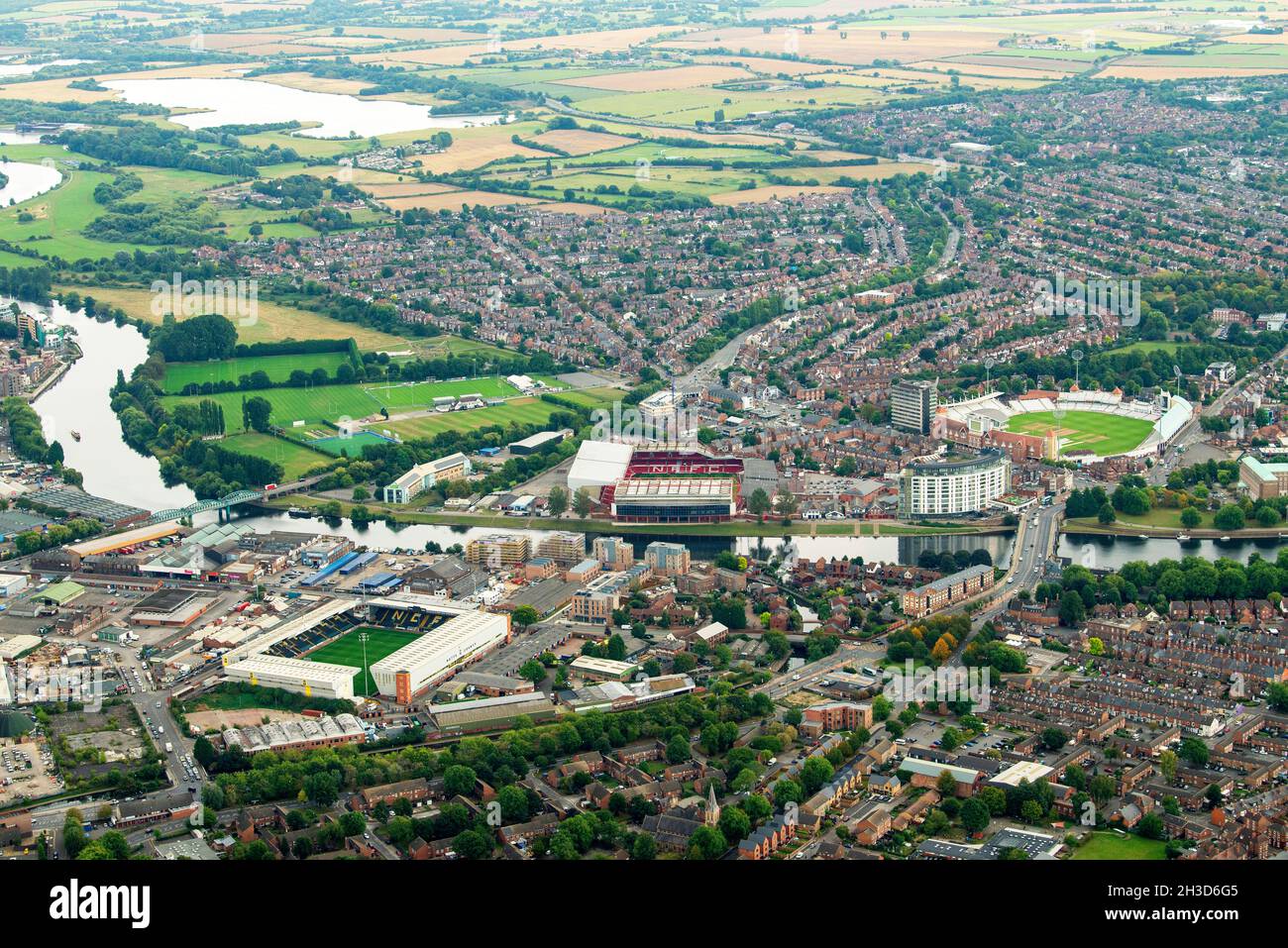 River trent city ground lady bay bridge hi-res stock photography and ...