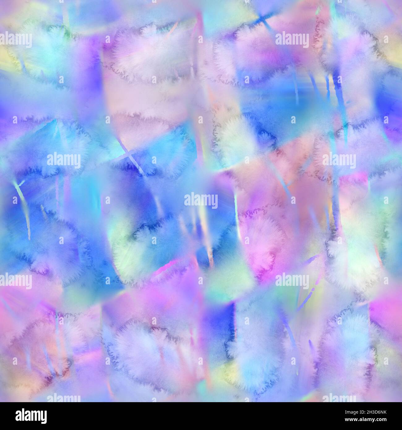 Seamless watercolor wash painting pattern swatch for surface print ...