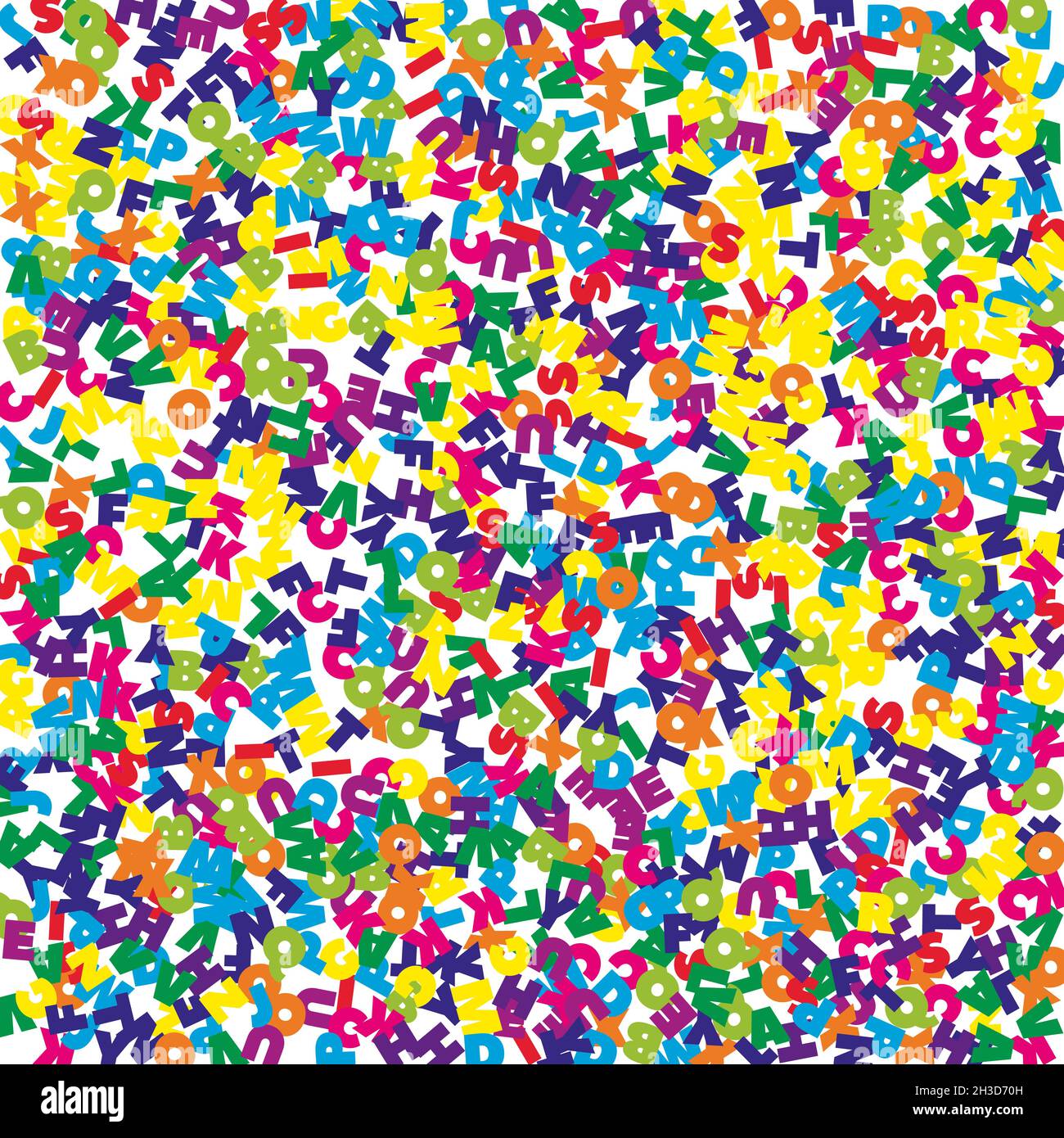 Random Colorful Words