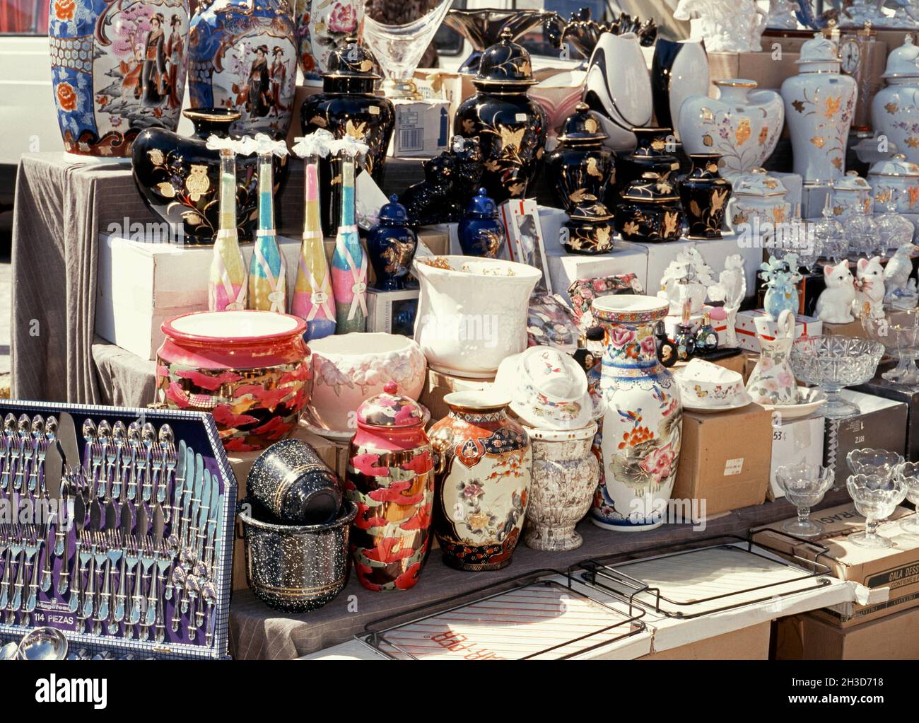 Market stall albox market albox hi-res stock photography and images - Alamy