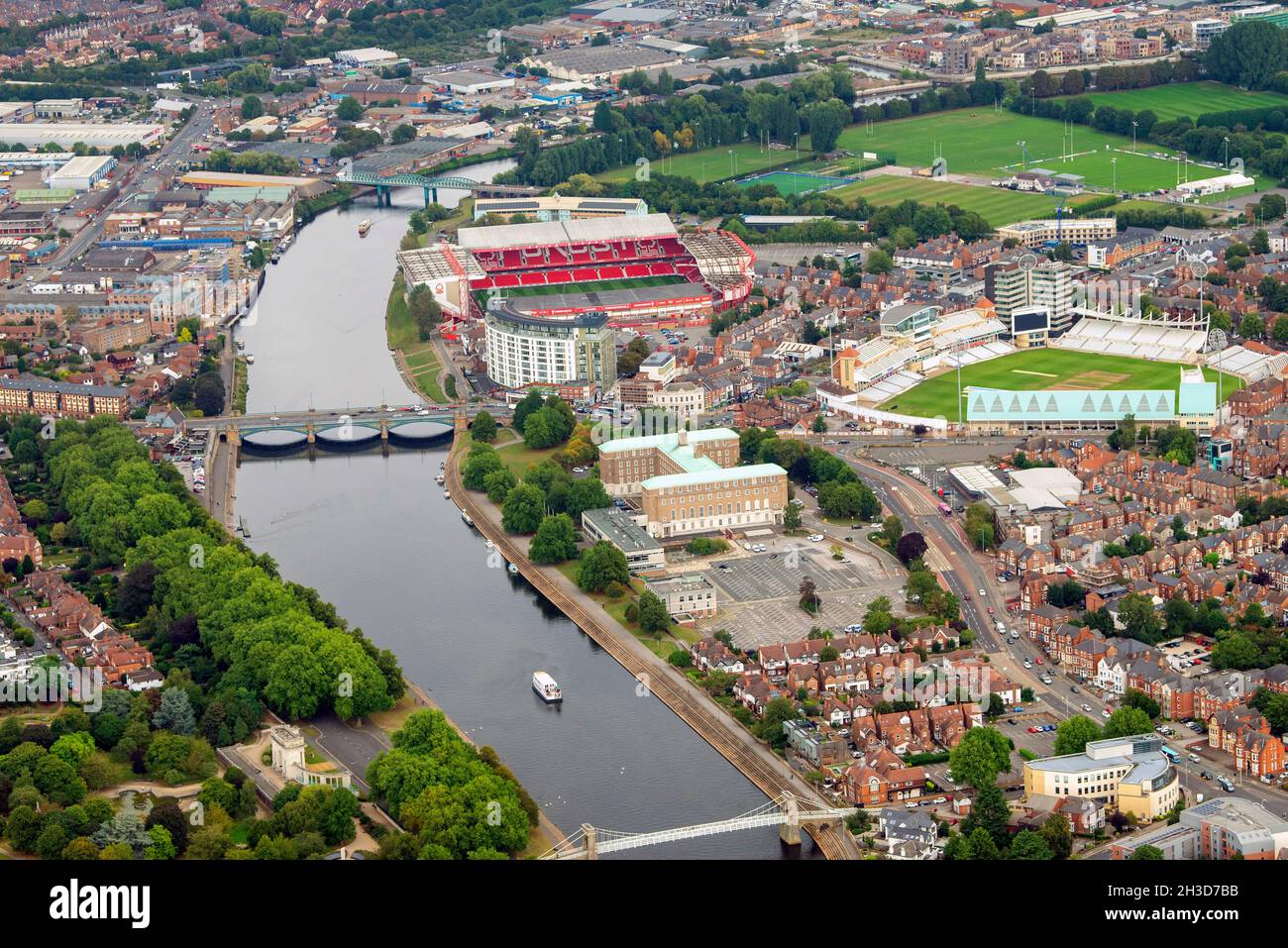 River trent city ground lady bay bridge hi-res stock photography and ...