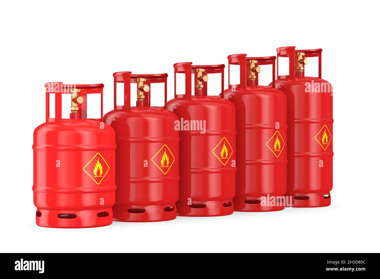 Hydrogen gas cylinders hi-res stock photography and images - Alamy