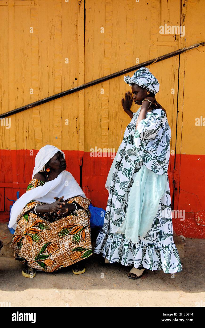SENEGAL. SAINT LOUIS REGION. PODOR, FORMER COUNTER DURING THE FRENCH ...