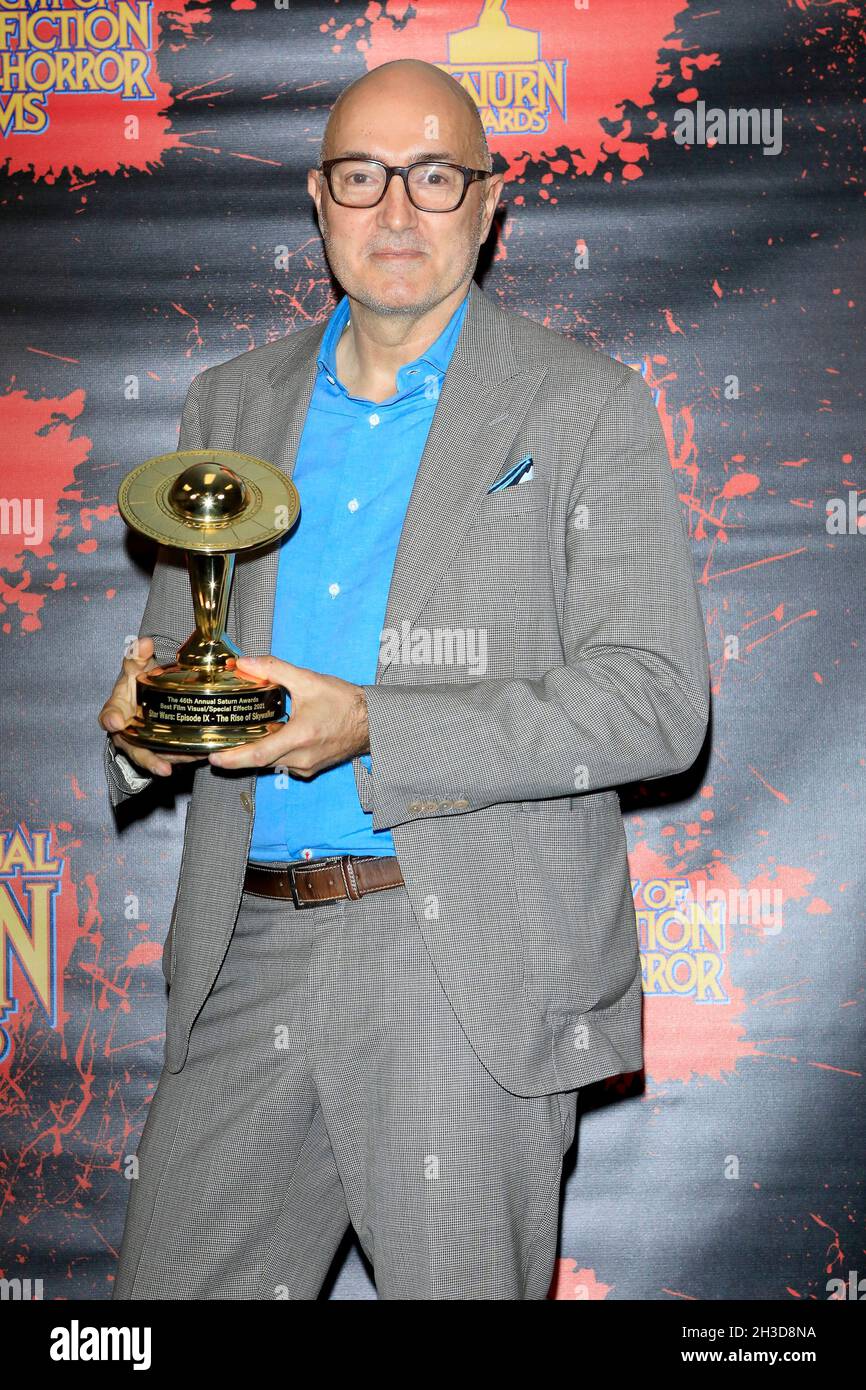 October 26, 2021, Burbank, CA, USA: LOS ANGELES - OCT 26: Roger Guyett ...