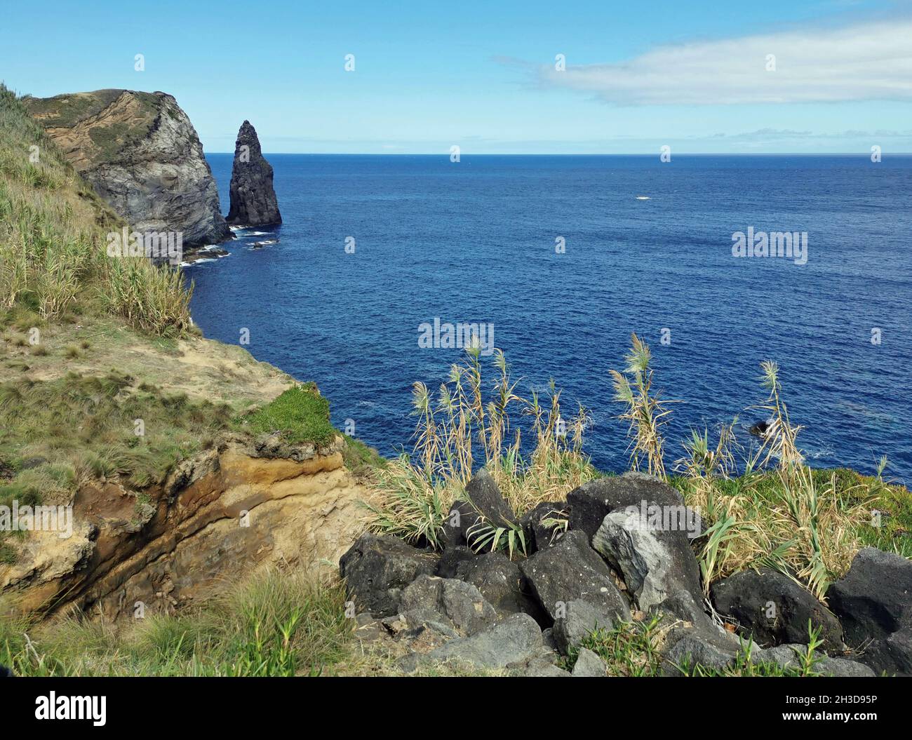 green landscape on the azores island sao miguel Stock Photo - Alamy