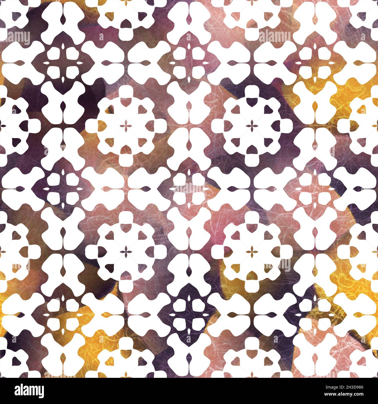 Seamless white on color interior wall tile style surface pattern design ...